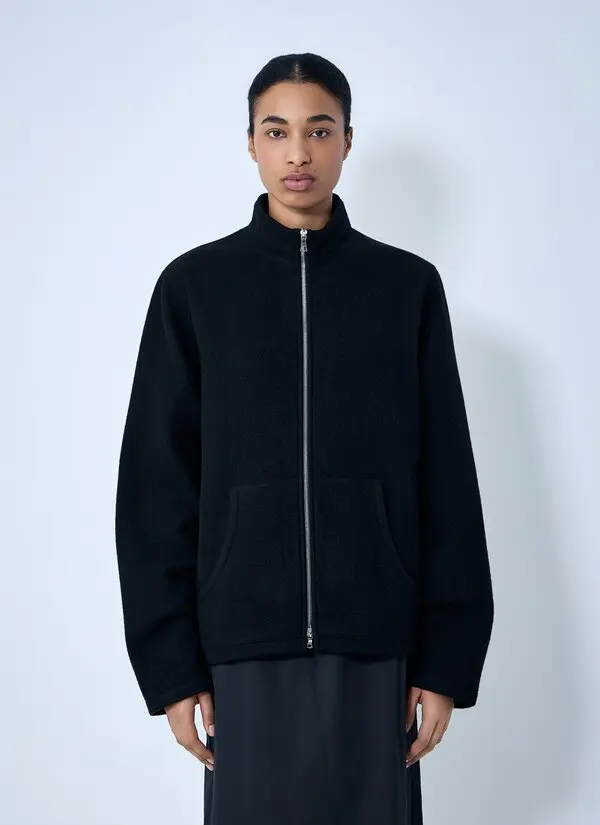 RIER Wool Zip-up Jacket