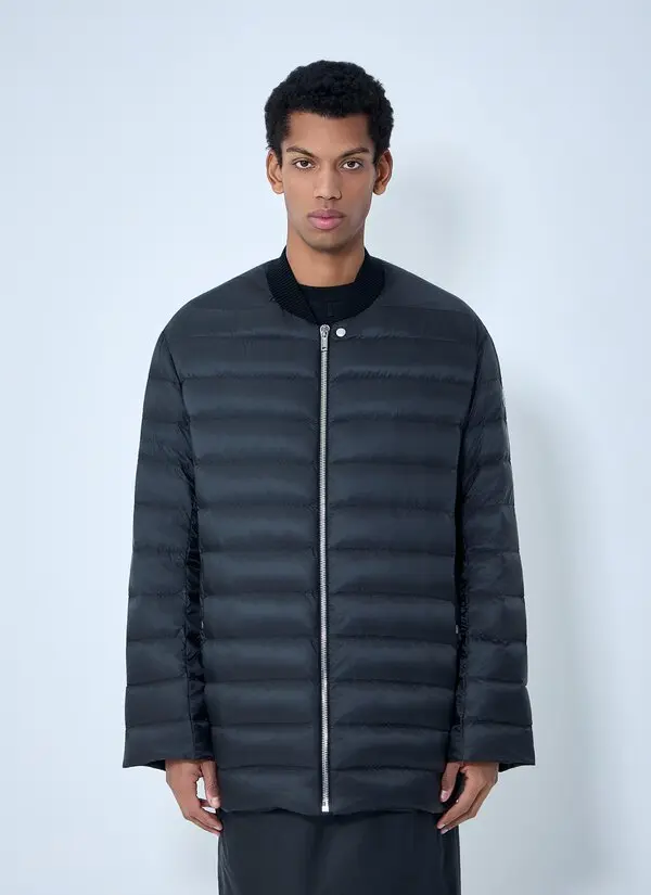 Moncler Rick Owens Flight Parka Bomber Jacket - Black