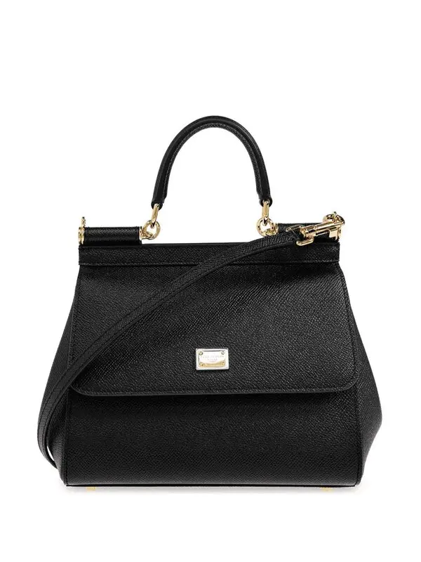 Dolce & Gabbana Sicily Medium Tote Bag - Black