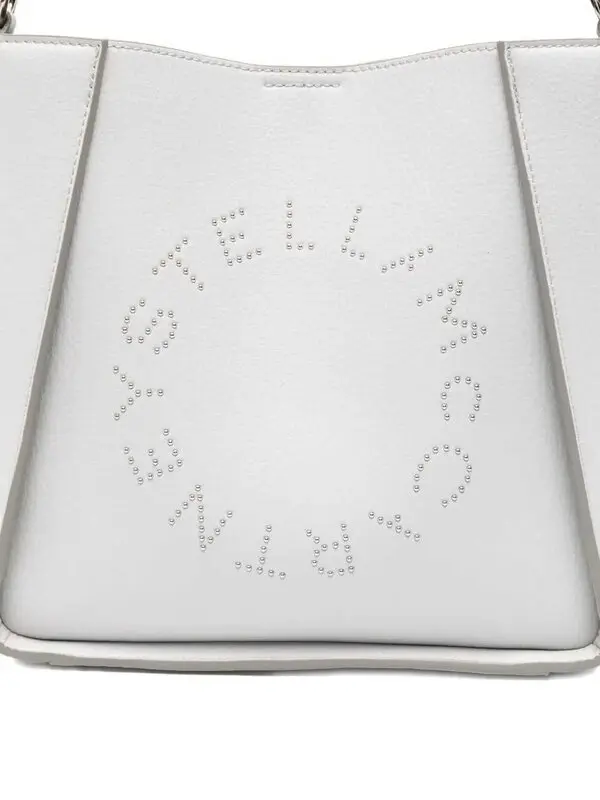Stella McCartney Shoulder Bag With Logo Detail - Gray