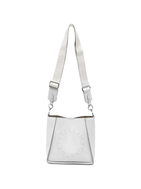 Stella McCartney Logo Shoulder Bag - Gray