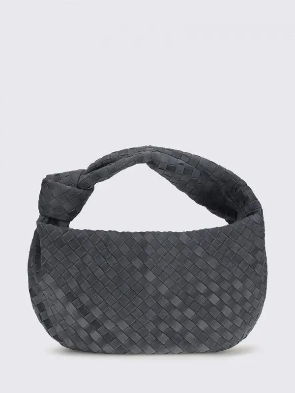 Bottega Veneta Jodie Intrecciato Suede Bag - Blue