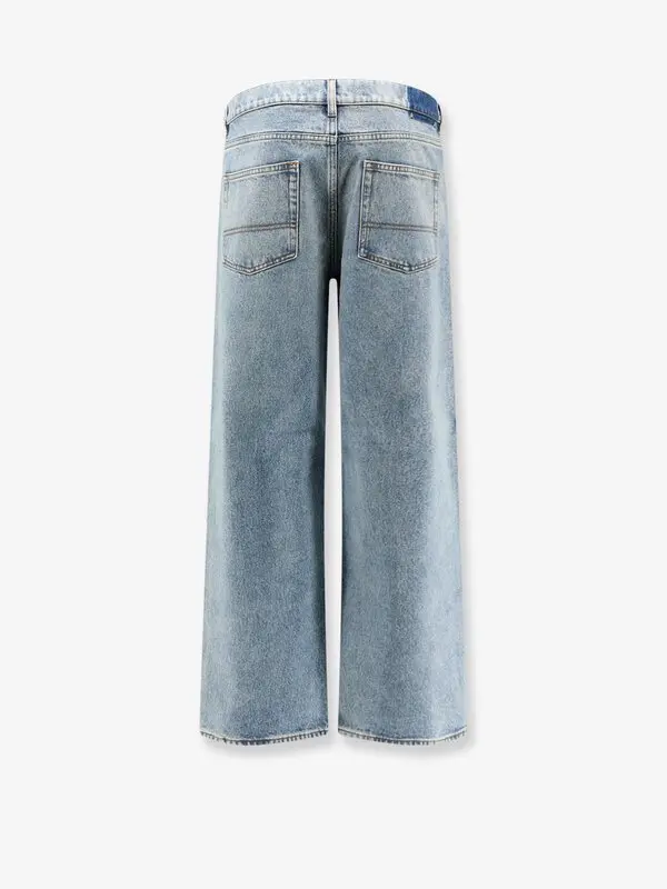 GOLDEN GOOSE Straight Leg Denim Jeans - Blue