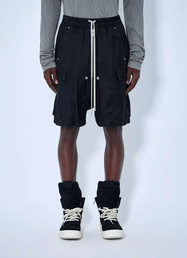 Rick Owens Cargobela Shorts - Black