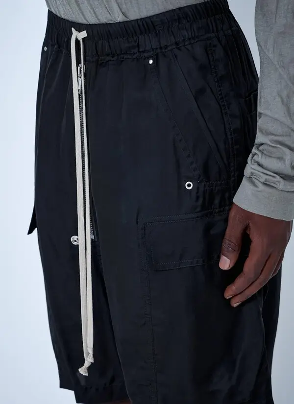 Rick Owens Cargobela Shorts - Black
