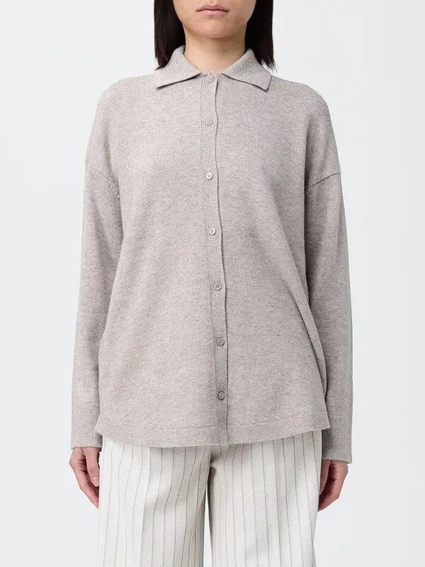 Max Mara Wool And Cashmere Polo Shirt - Cream