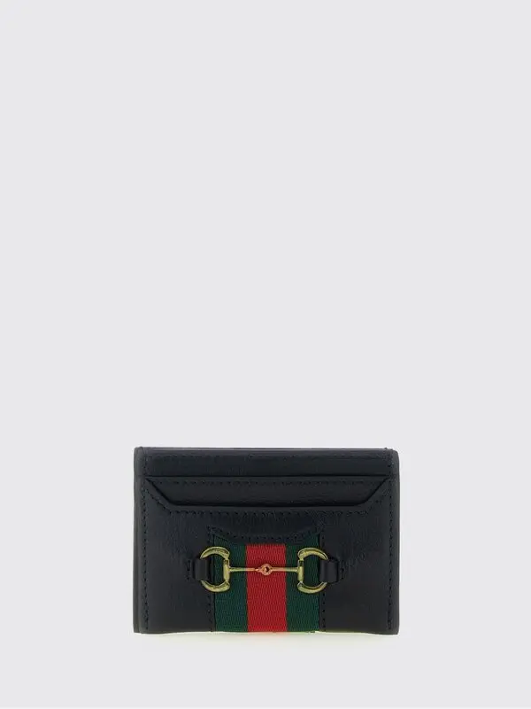 Gucci Web Horsebit Card Holder