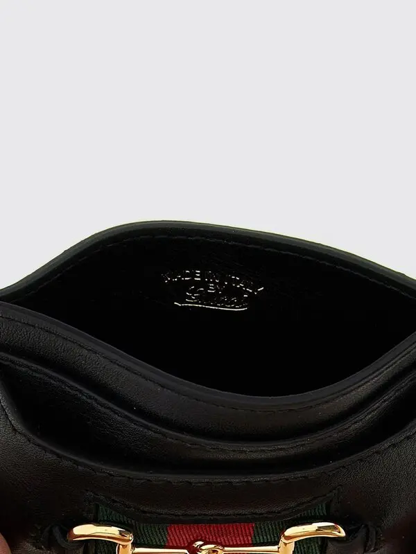Gucci Web Horsebit Card Holder