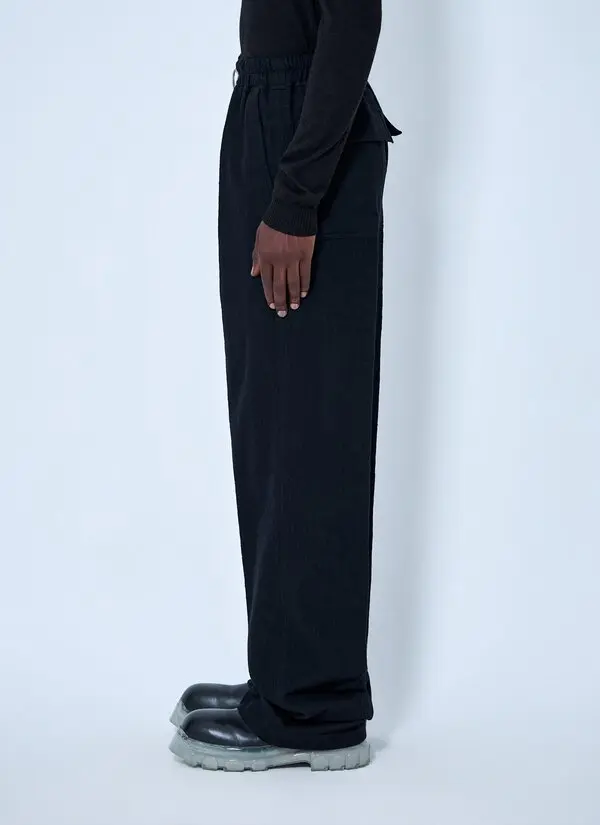 Rick Owens Dietrich Drawstring Pants - Black