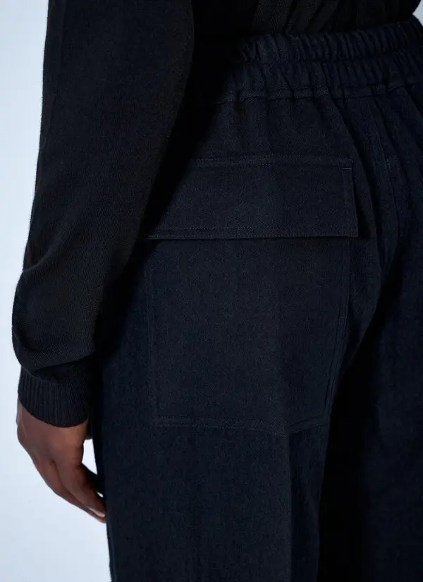 Rick Owens Dietrich Drawstring Pants - Black