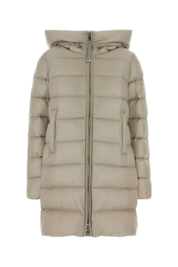 Moncler Nylon Suyenne Down Jacket - Brown
