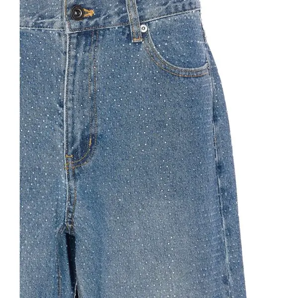 SELF-PORTRAIT Rhinestone Jeans