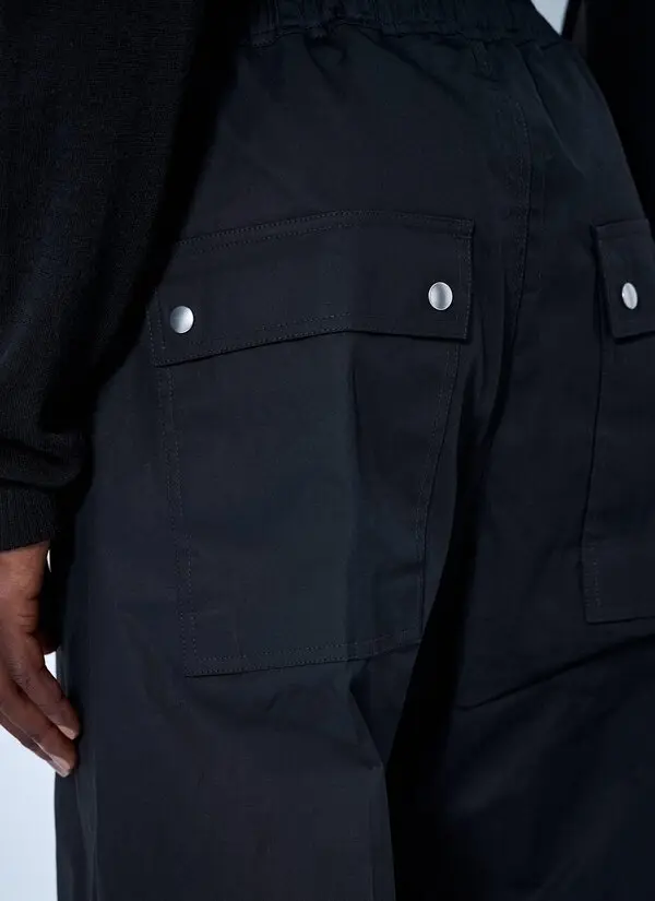 Rick Owens Wide Bela Trousers - Black