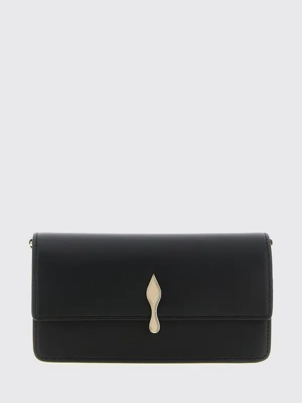 CHRISTIAN LOUBOUTIN Bettina Mini Nappa Leather Bag - Black