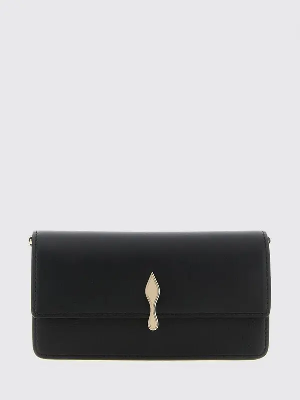 CHRISTIAN LOUBOUTIN Bettina Nappa Leather Mini Bag - Black