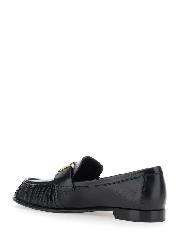 Fendi Leather Loafers
