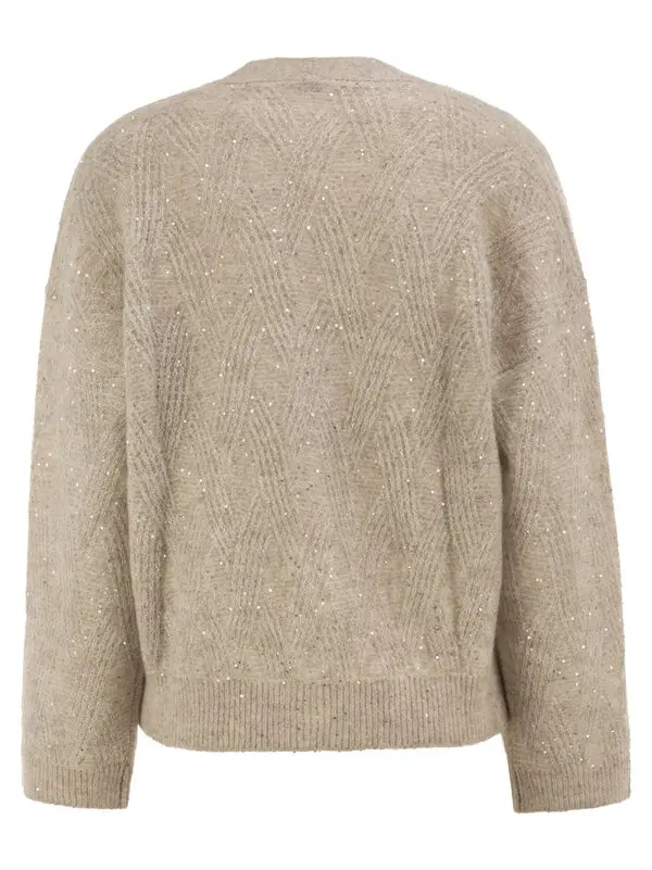 Peserico Knitted Cardigan - Cream