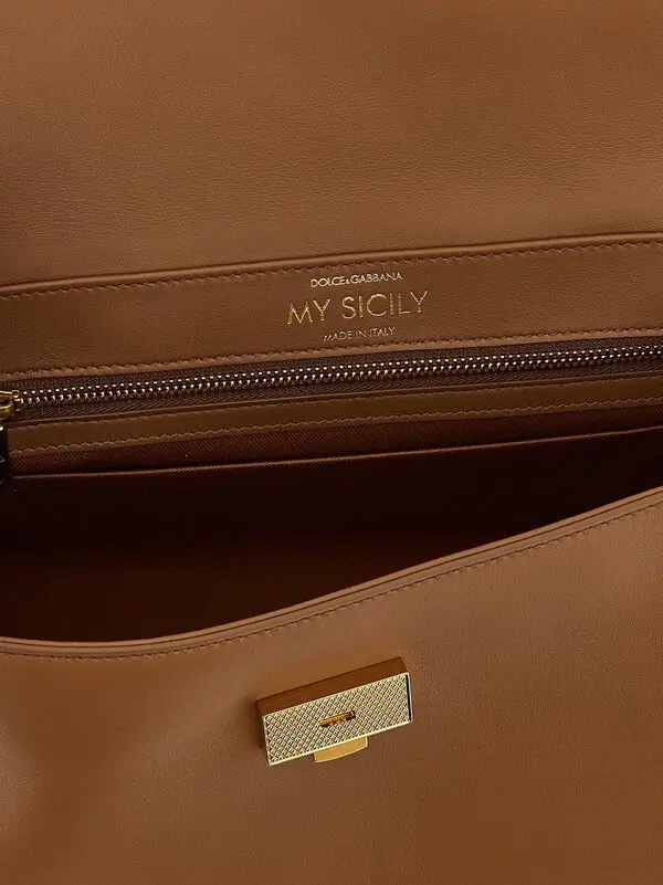 Dolce & Gabbana My Sicily Handbag - Brown