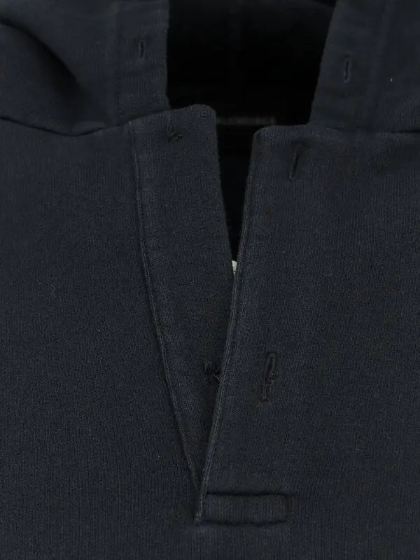 Balenciaga Cotton Hooded Sweatshirt - Multicolor