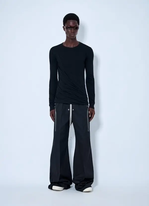 Rick Owens Heizer Belas Cotton Pants - Black