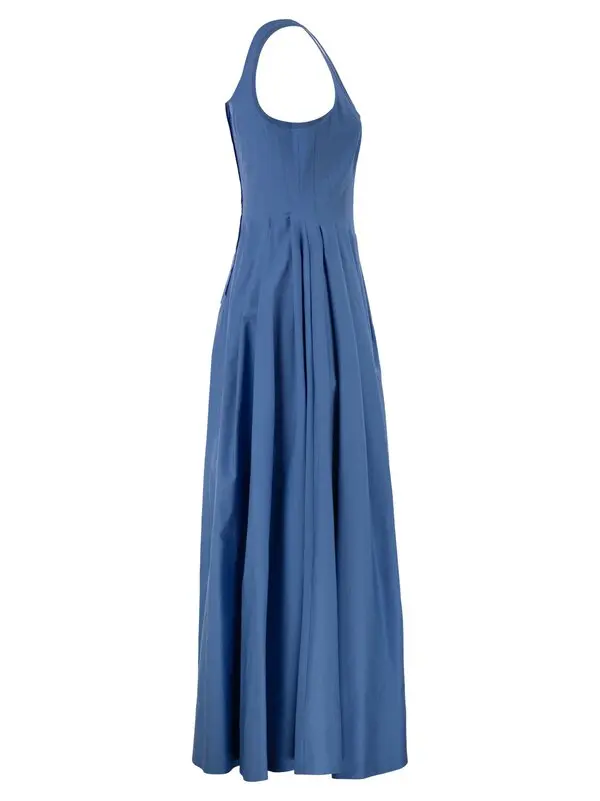 Sportmax Structured Cotton Dress - Multicolor