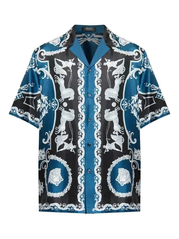 Versace Button-down Shirt - Blue