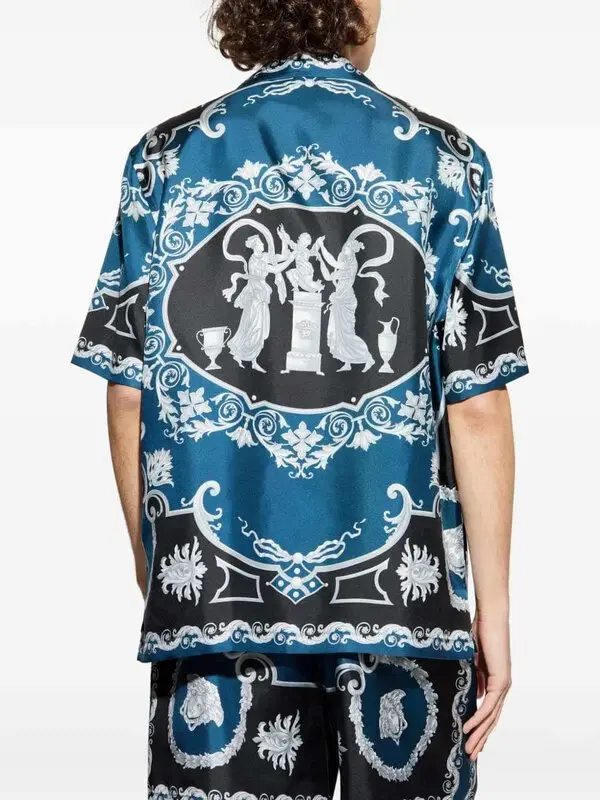Versace Button-down Shirt - Blue