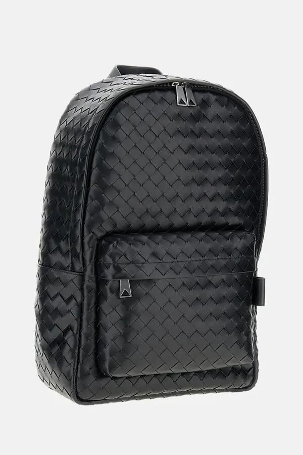 Bottega Veneta Leather Messenger Backpack - Multicolor