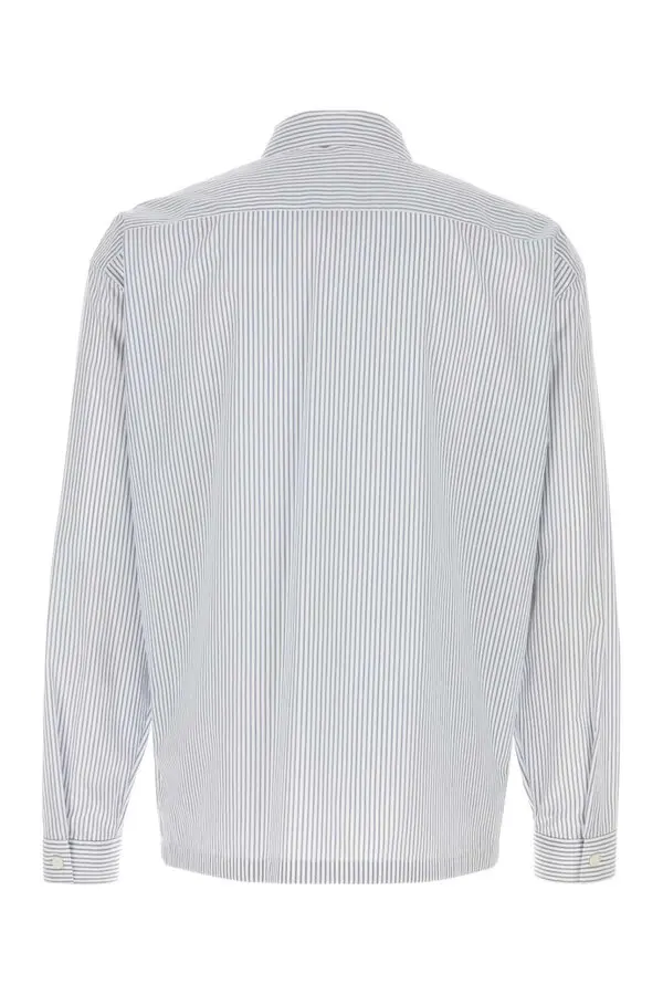 Prada Embroidered Poplin Shirt - Multicolor
