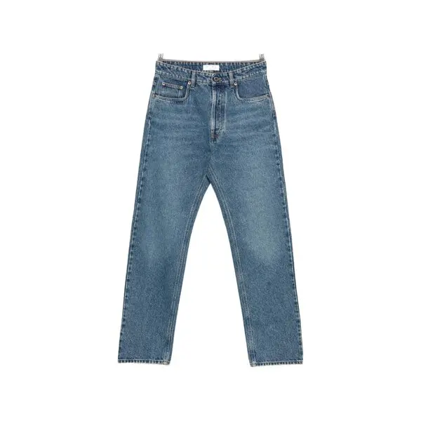 Miu Miu Denim Flared Jeans - Blue