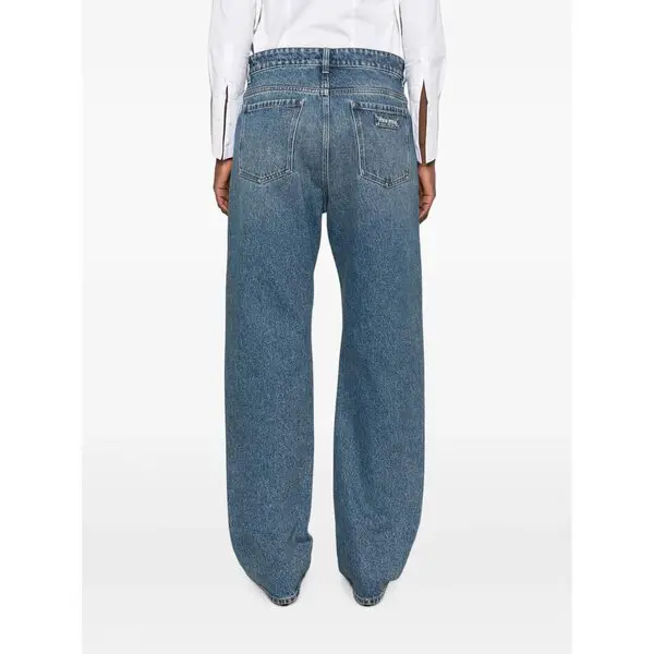 Miu Miu Denim Flared Jeans - Blue