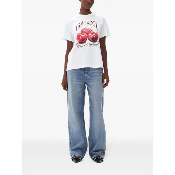 GANNI Tops T-shirts & Jerseys