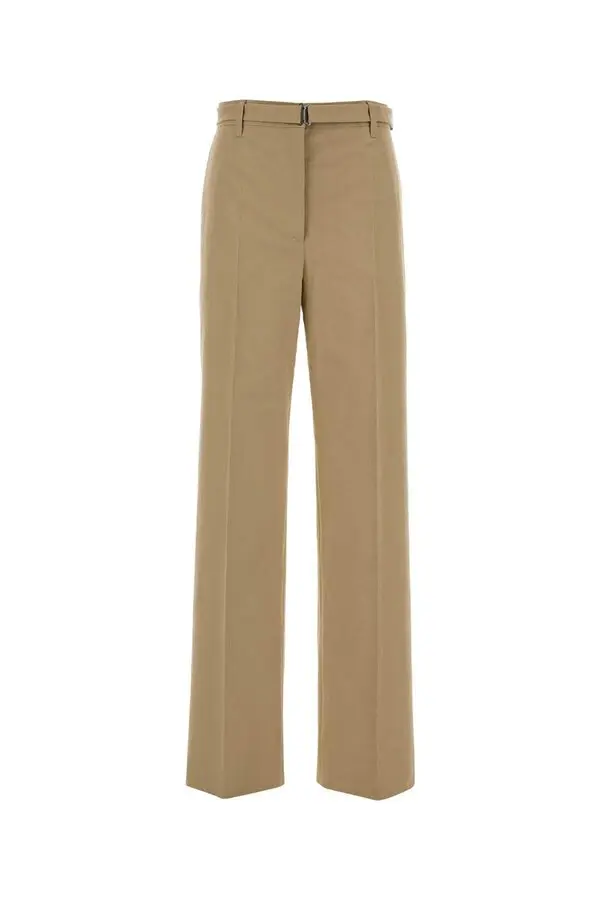 Prada Beige Cotton Pant - Brown