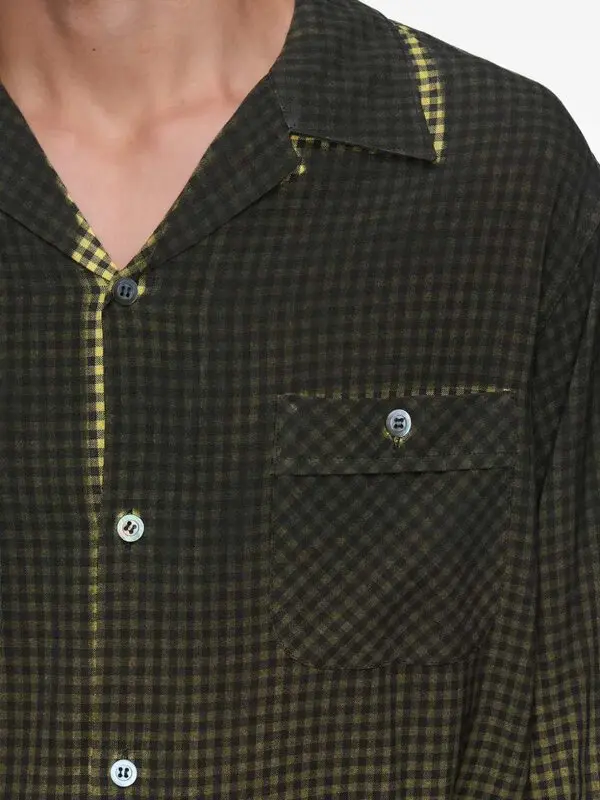 MAISON MARGIELA Plaid Shirt