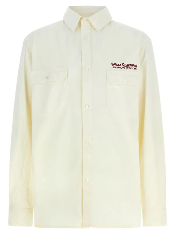 WILLY CHAVARRIA Corcoran' Shirt - Cream
