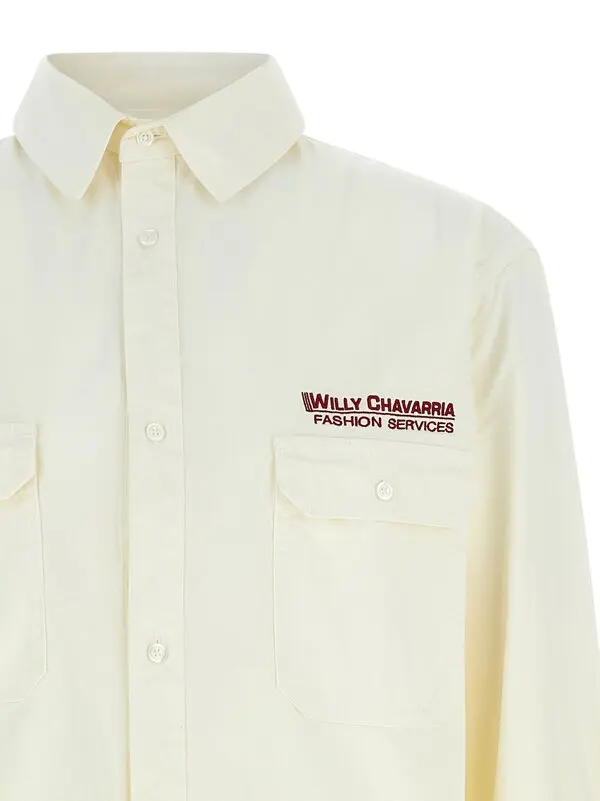 WILLY CHAVARRIA Corcoran' Shirt - Cream