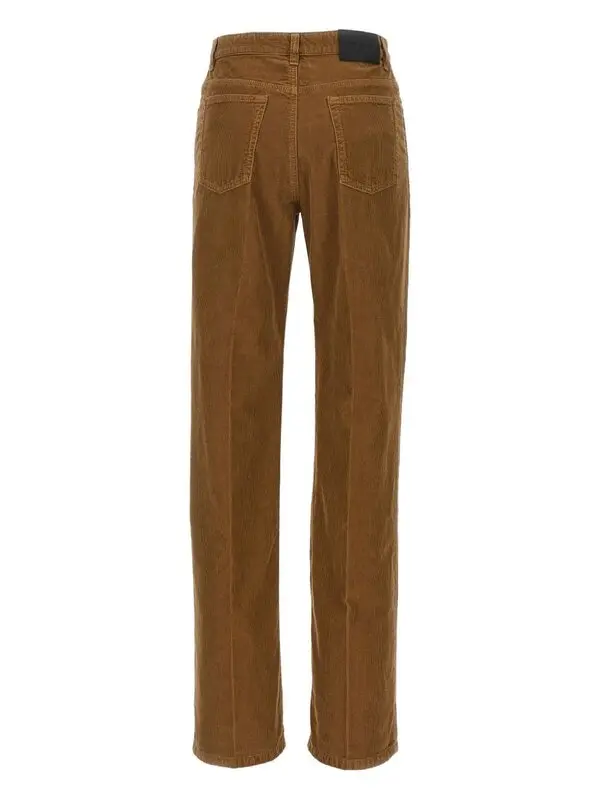 Saint Laurent Clyde Velvet Trousers