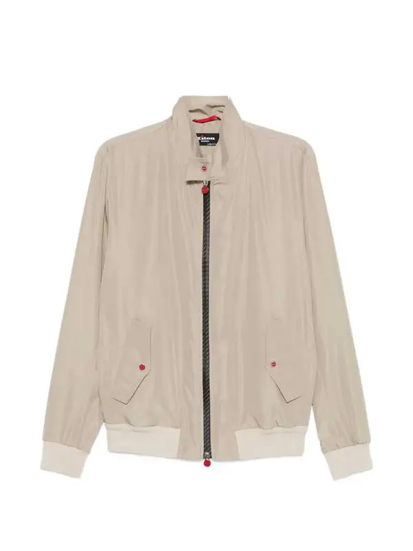 Kiton Zip-up Bomber Jacket - Multicolor