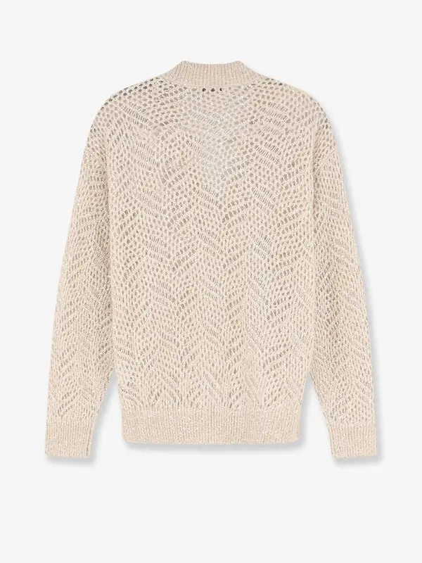 Brunello Cucinelli Cashmere Sweater - Cream