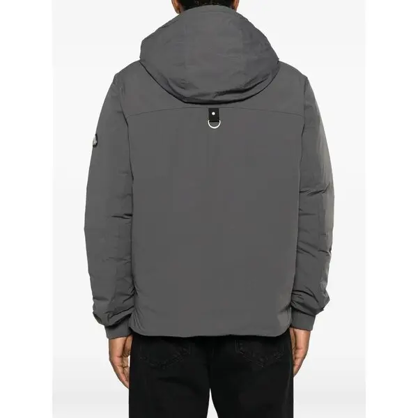Moose Knuckles Hooded Jacket - Gray