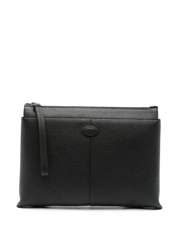 TOD'S Document Holder Medium Leather Pouch