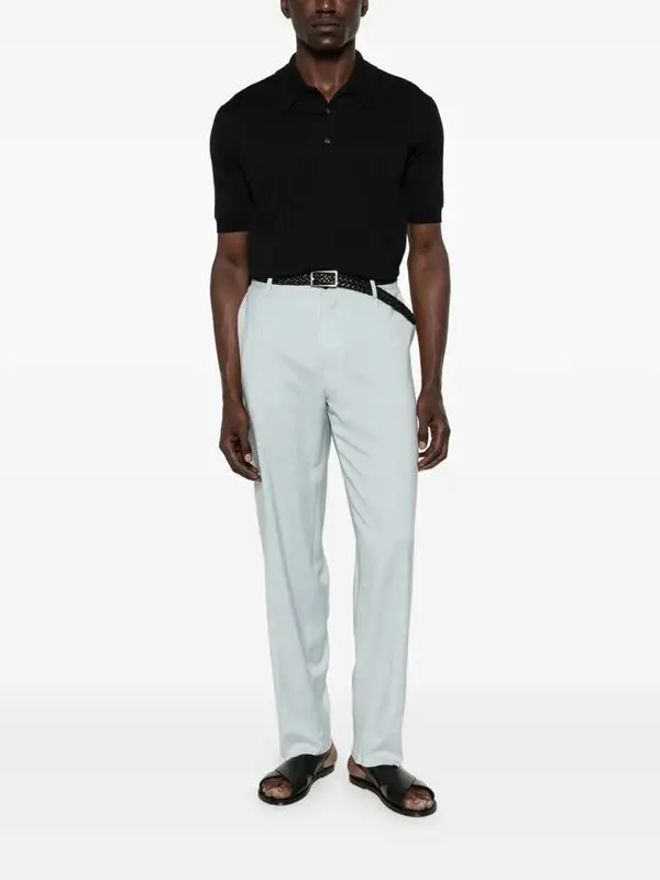Dolce & Gabbana Shantung Viscose Trousers