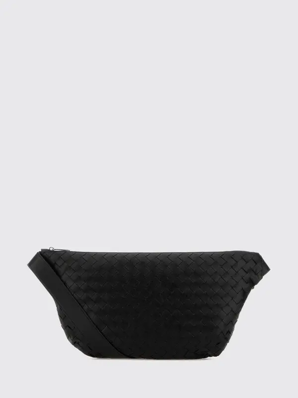 Bottega Veneta Intrecciato Leather Day Sling Bag - Black