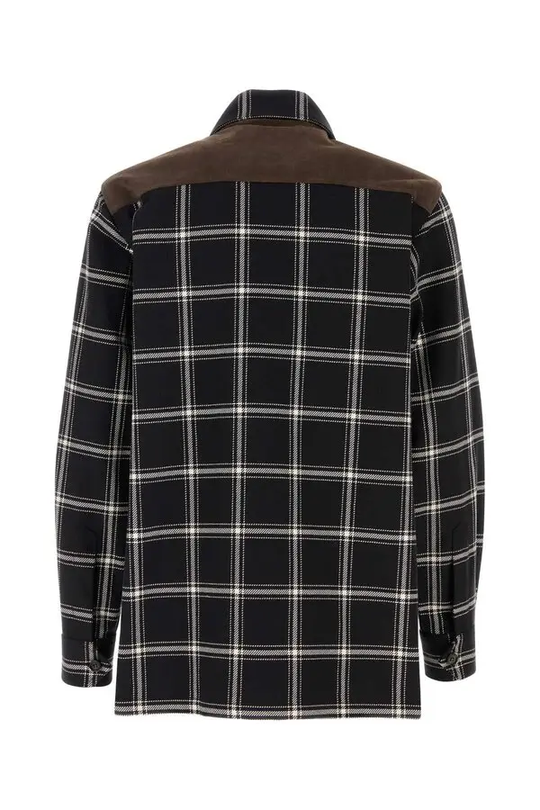 Alexander McQueen Embroidered Cotton Shirt