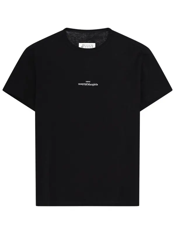 MAISON MARGIELA T-shirt In Cotone - Black