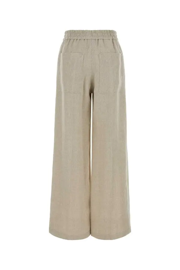 Brunello Cucinelli Wide-leg Pant - Brown