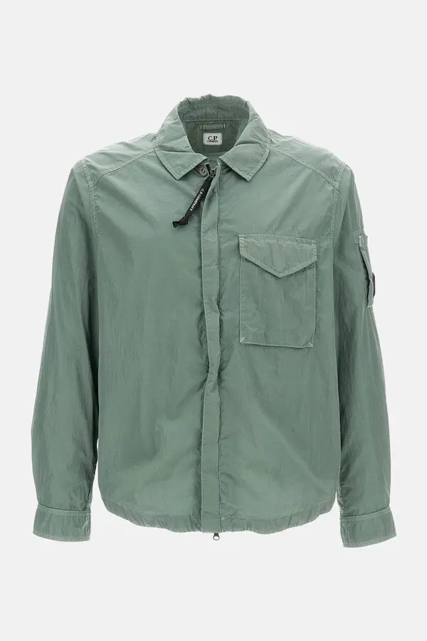 C.P. COMPANY Overshirt Chrome-r Zipped Lens