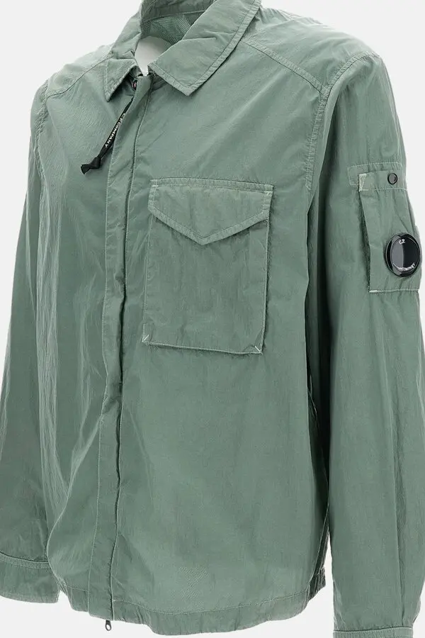 C.P. COMPANY Overshirt Chrome-r Zipped Lens