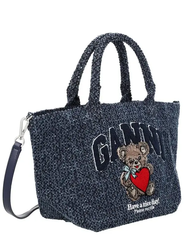 GANNI Tote Bag With Logo