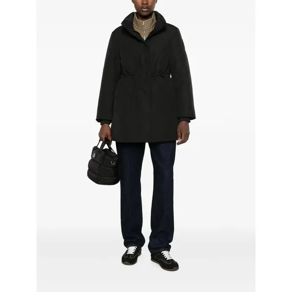Canada Goose Padded Parka Coat - Black